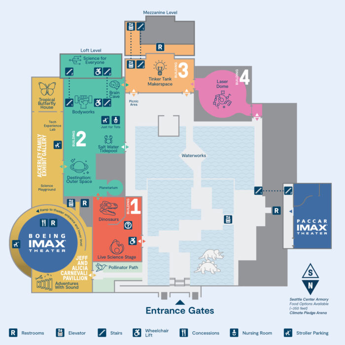 Pacific Science Center Campus Map - Pacific Science Center