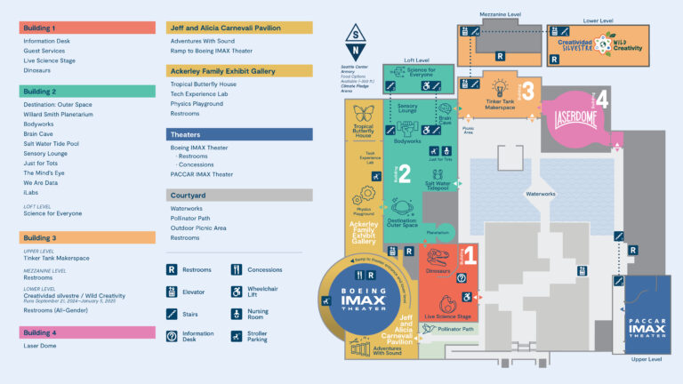 Pacific Science Center Campus Map - Pacific Science Center